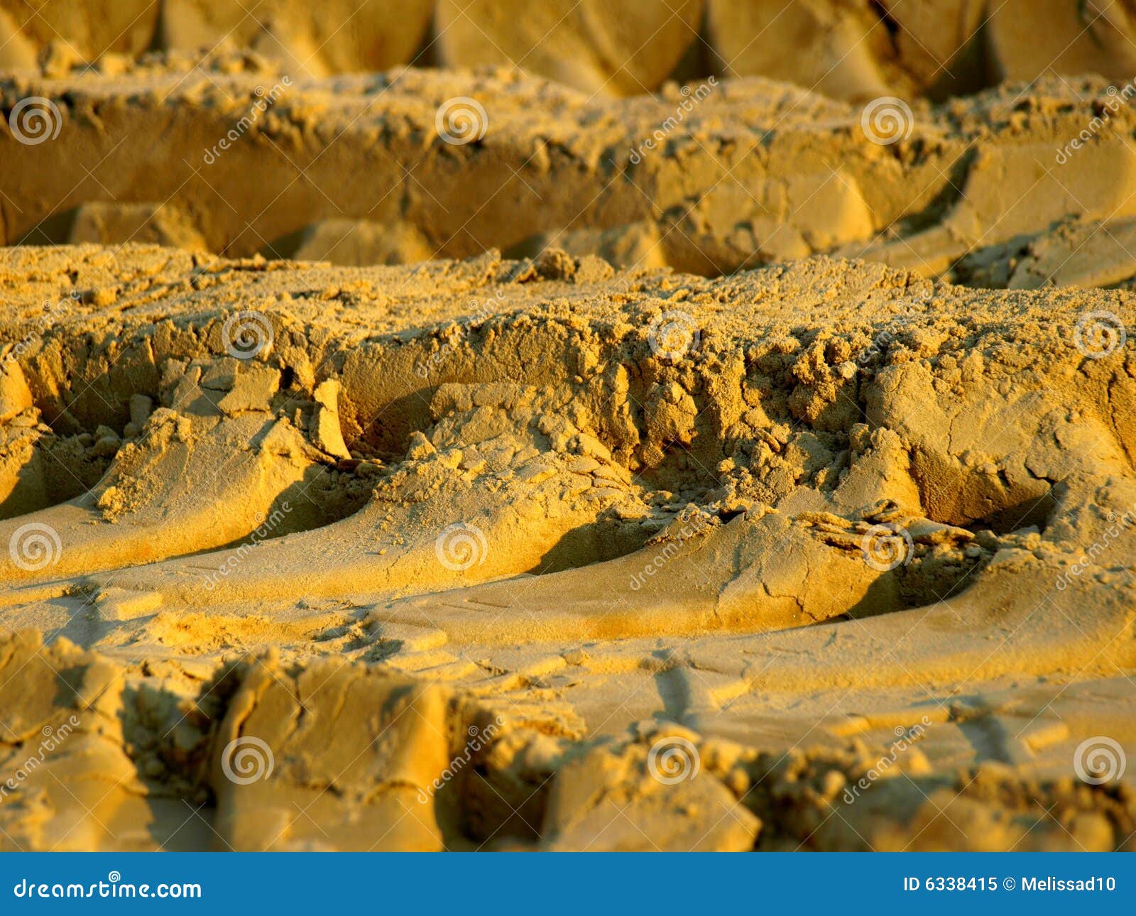 Tracks on the ground stock image. Image of minerals, geologic - 6338415