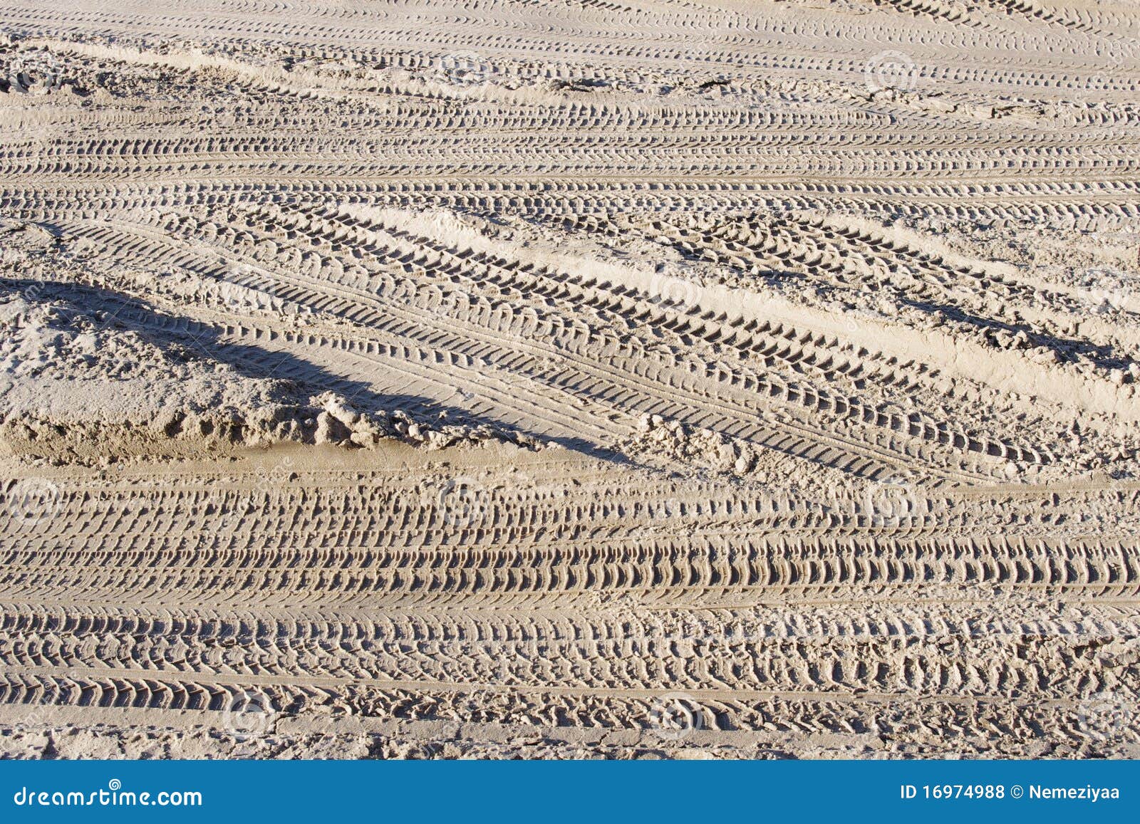 Tracks on the sand stock photo. Image of nature, track - 16974988