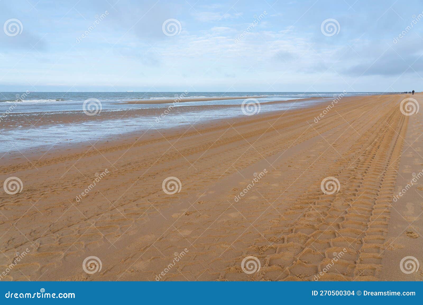 Tracks in the sand stock photo. Image of mark, road - 270500304