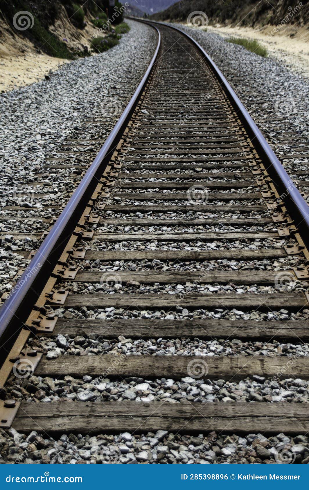 Tracks to Nowhere stock photo. Image of rails, desolate - 285398896