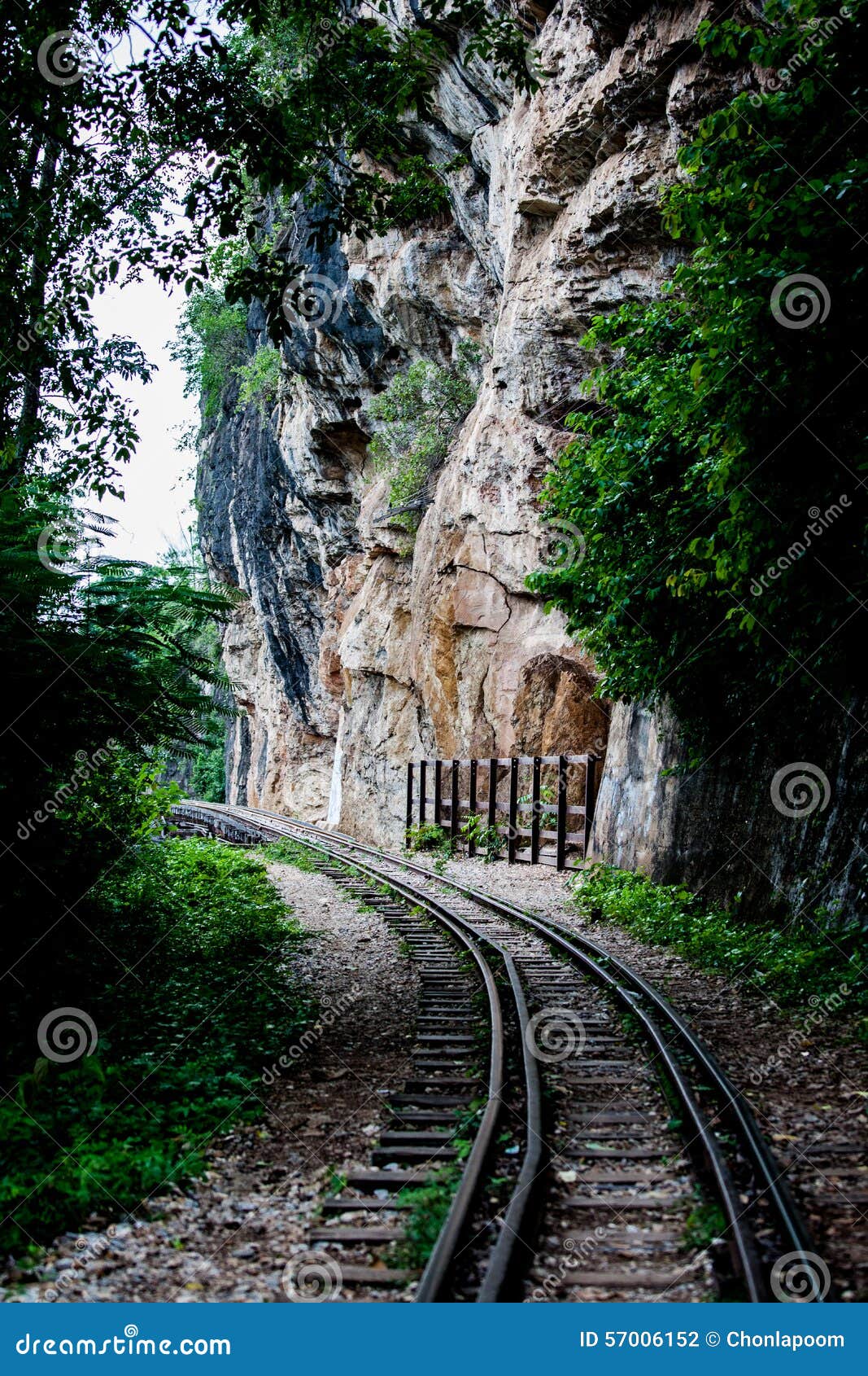 Tracks through the valley stock photo. Image of landscape - 57006152