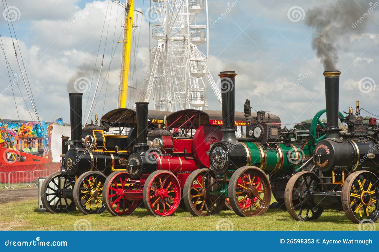 Traction Engines at Pickering Annual Rally Editorial Stock Photo ...
