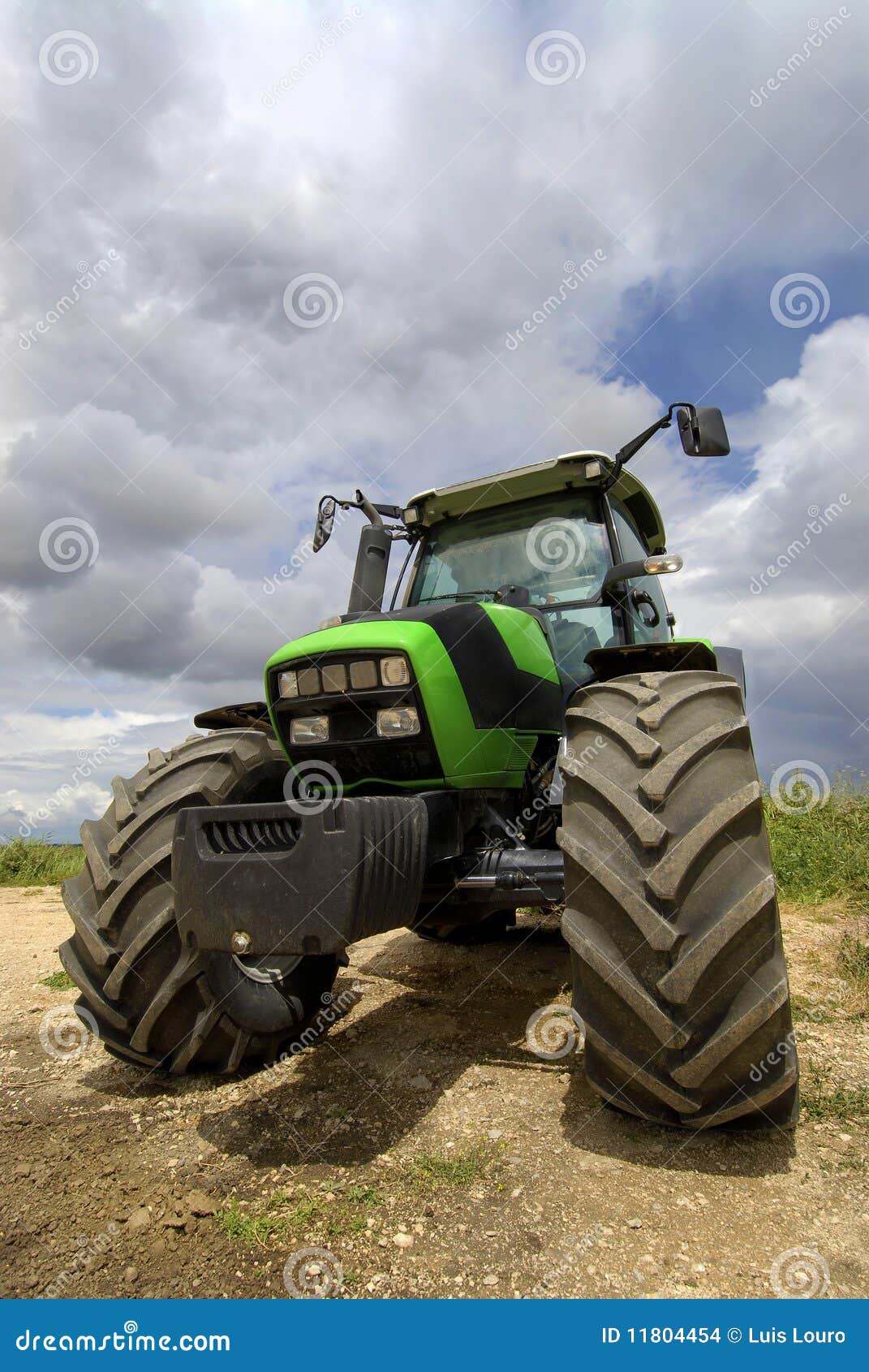 Tractor stock photo. Image of scenic, vehicle, earth - 11804454