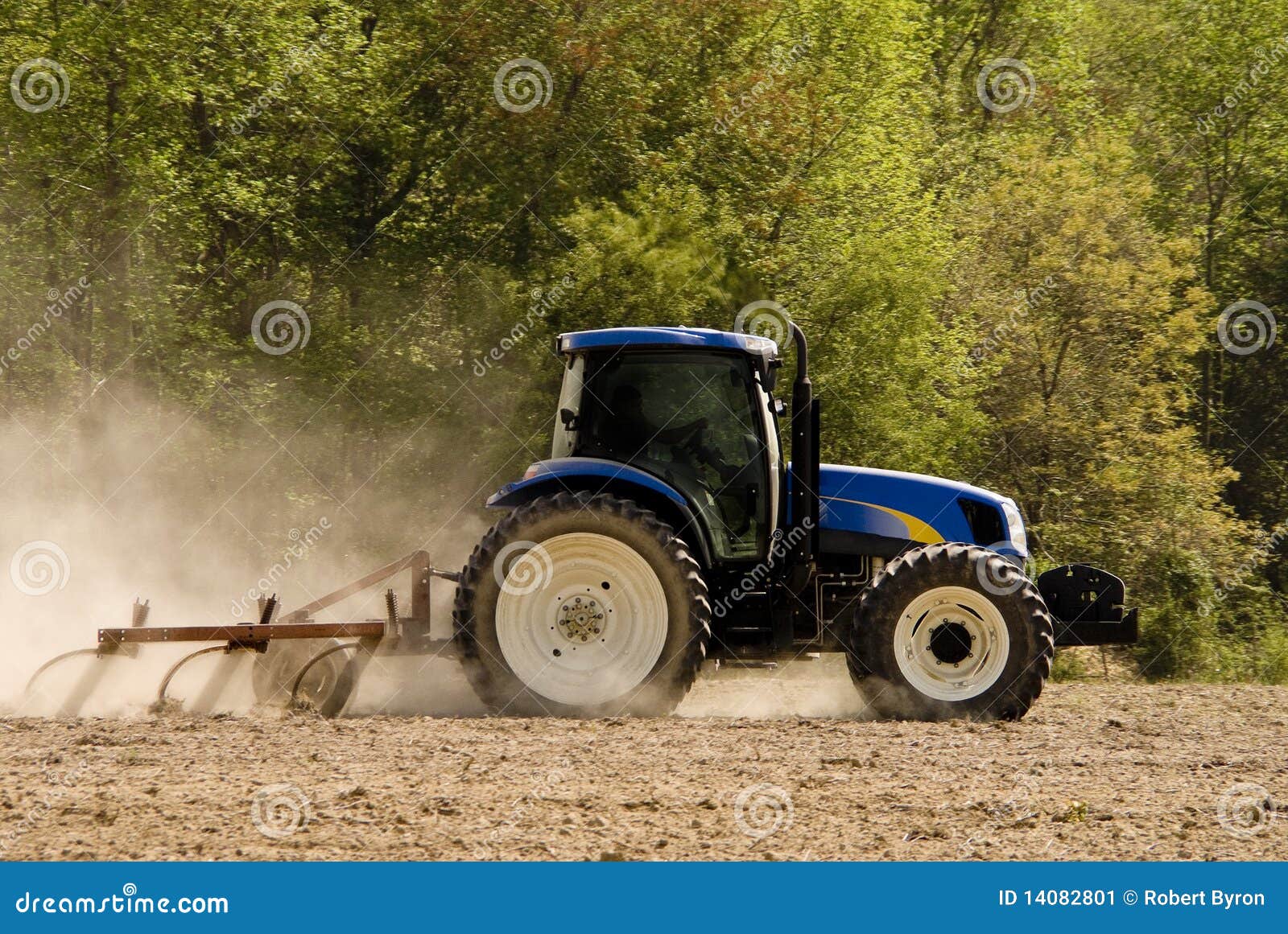 Tractor stock image. Image of outdoor, nature, harvest - 14082801