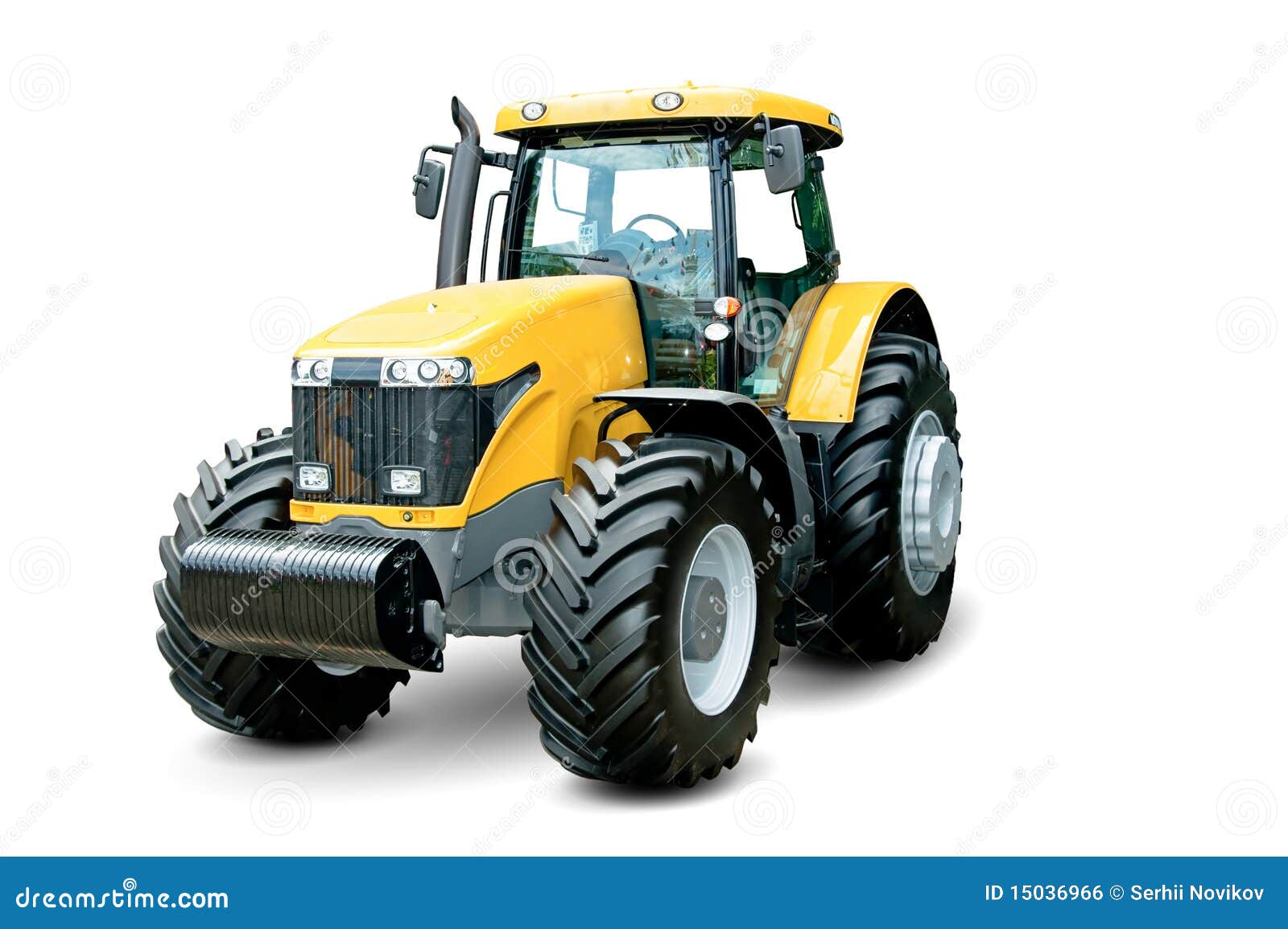 Tractor stock photo. Image of agricultural, machinery - 15036966