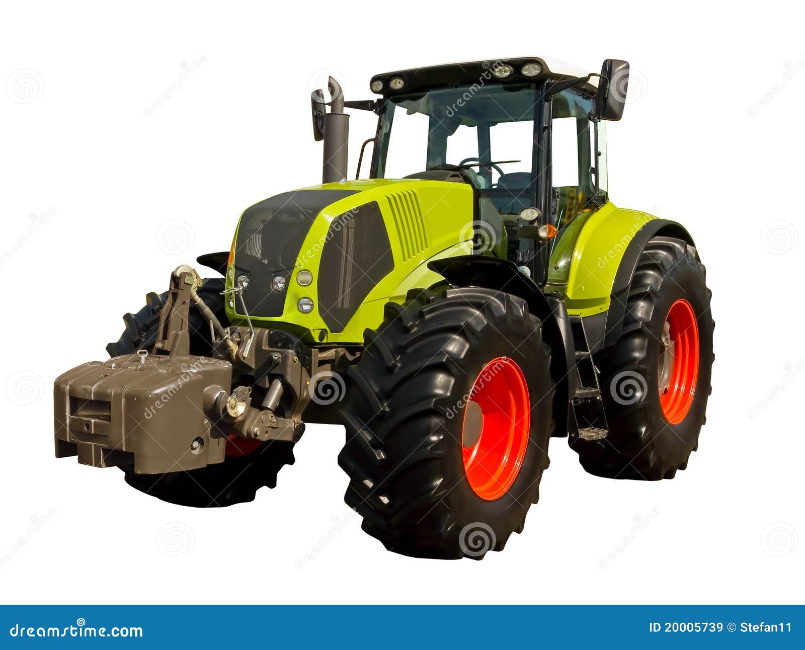 Tractor stock image. Image of background, efficiency - 20005739