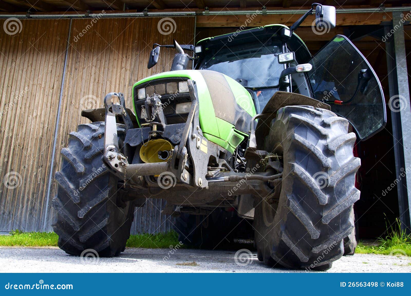 Tractor stock photo. Image of profile, agriculture, traction - 26563498