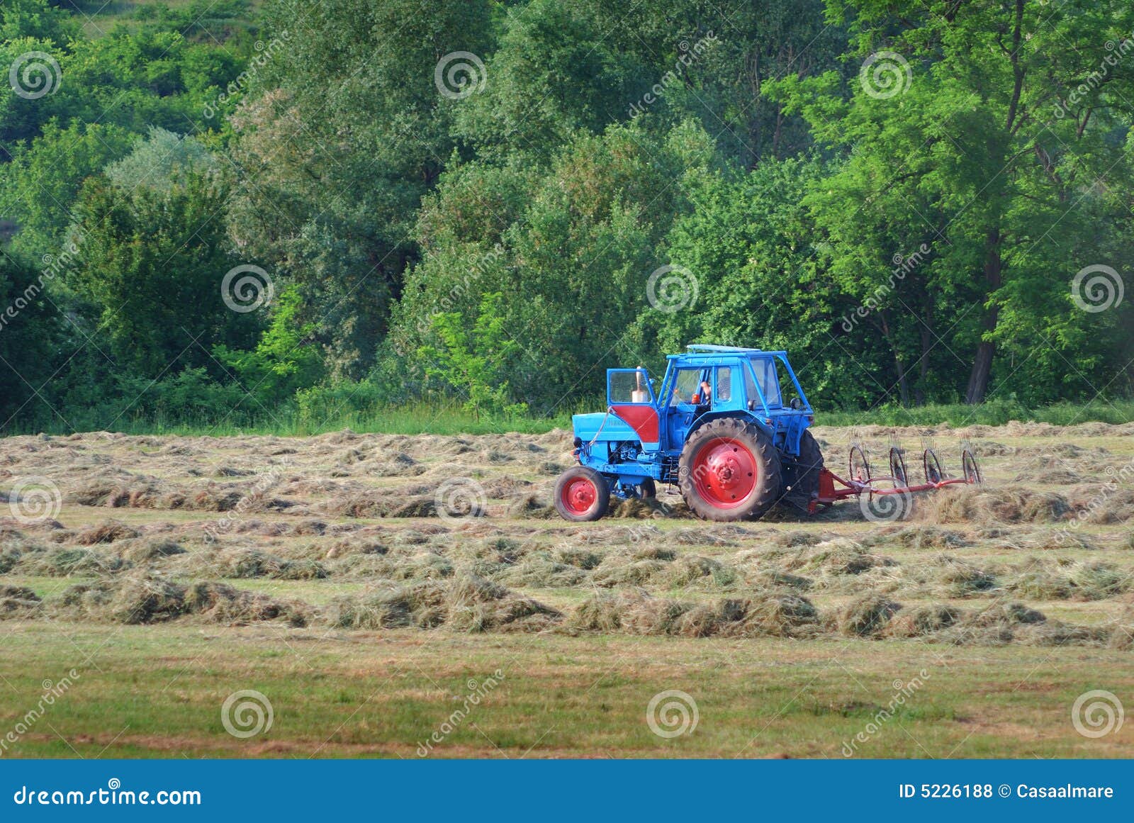 Tractor stock photo. Image of season, agriculture, machinery - 5226188
