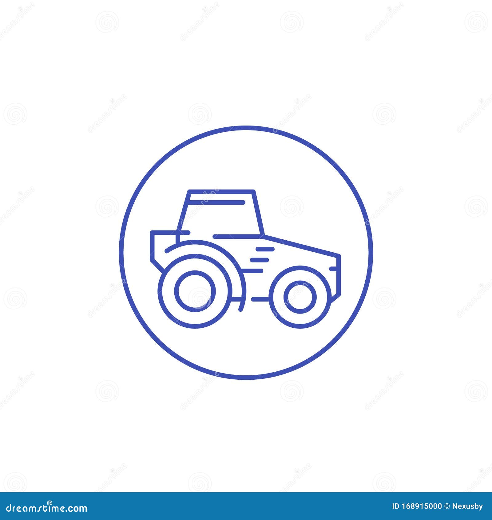 Tractor, Agrimotor With Sprayer Icon Cartoon Vector | CartoonDealer.com ...