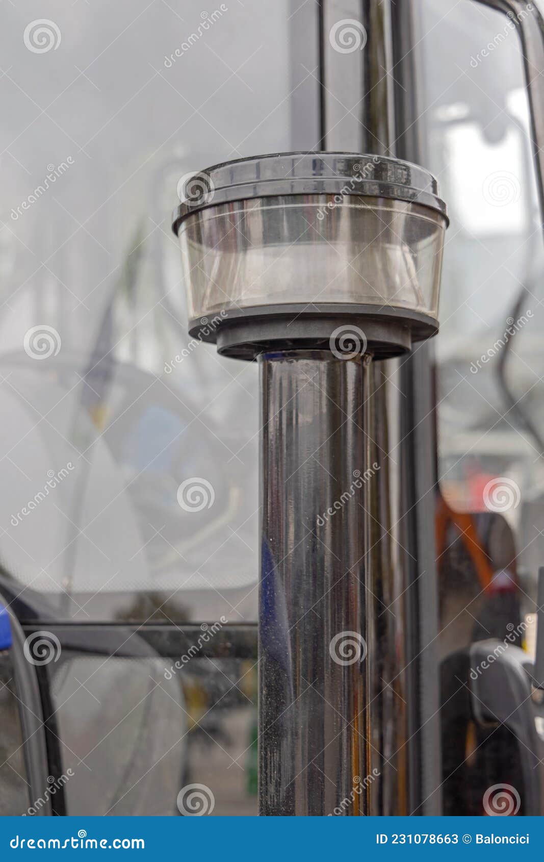Tractor Air Intake stock image. Image of structure, tractor - 231078663