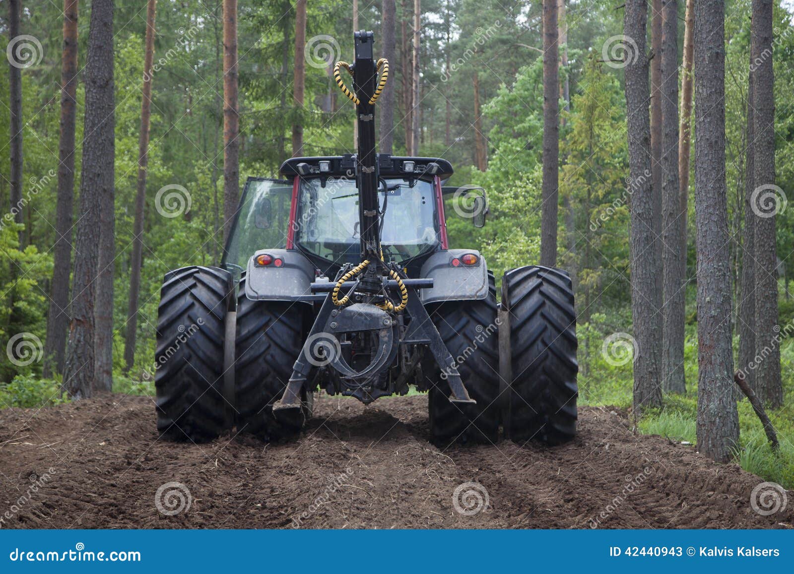 Tractor stock image. Image of european, drain, heating - 42440943