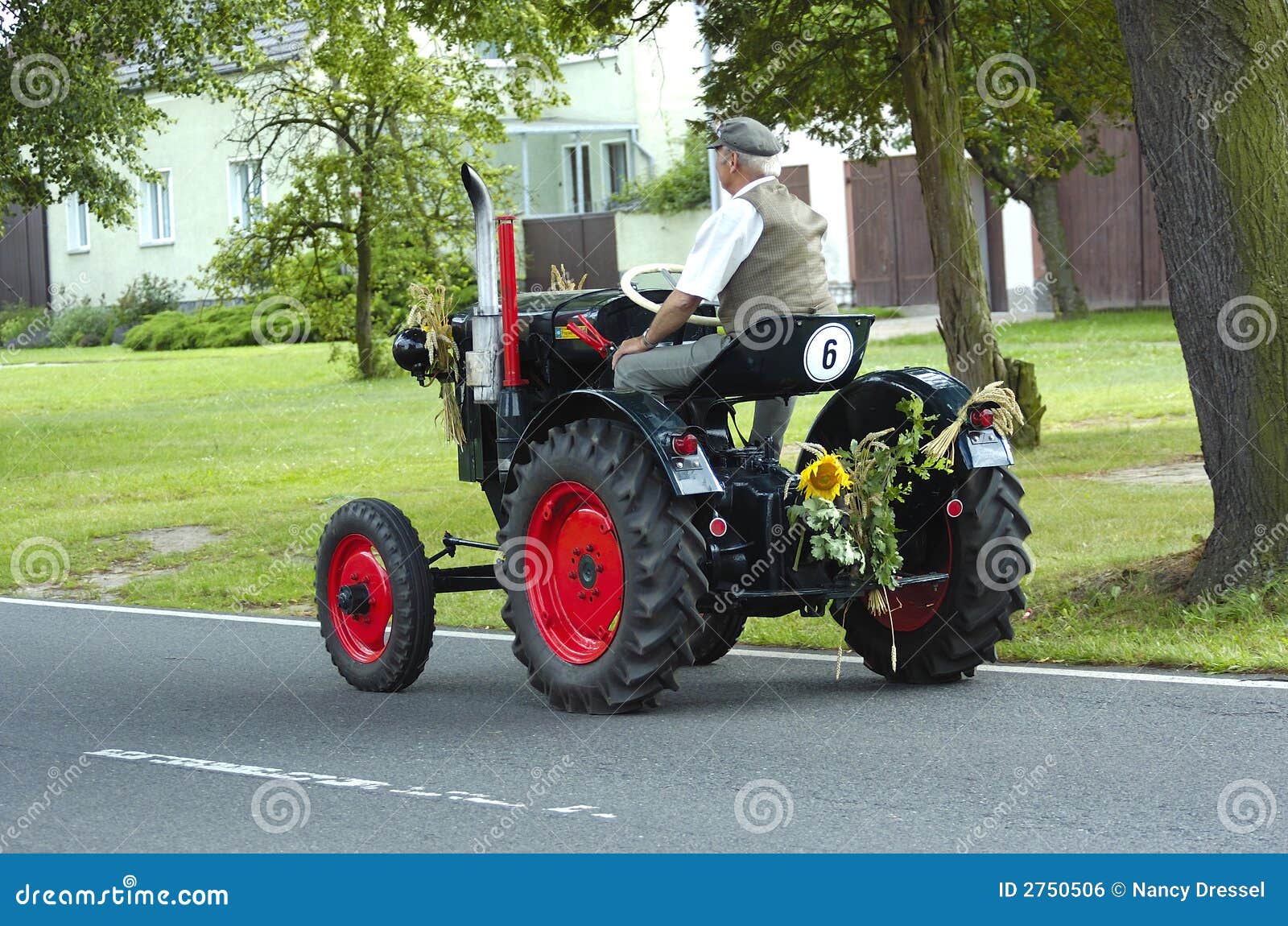 Tractor colored editorial photo. Image of bread, corns - 2750506