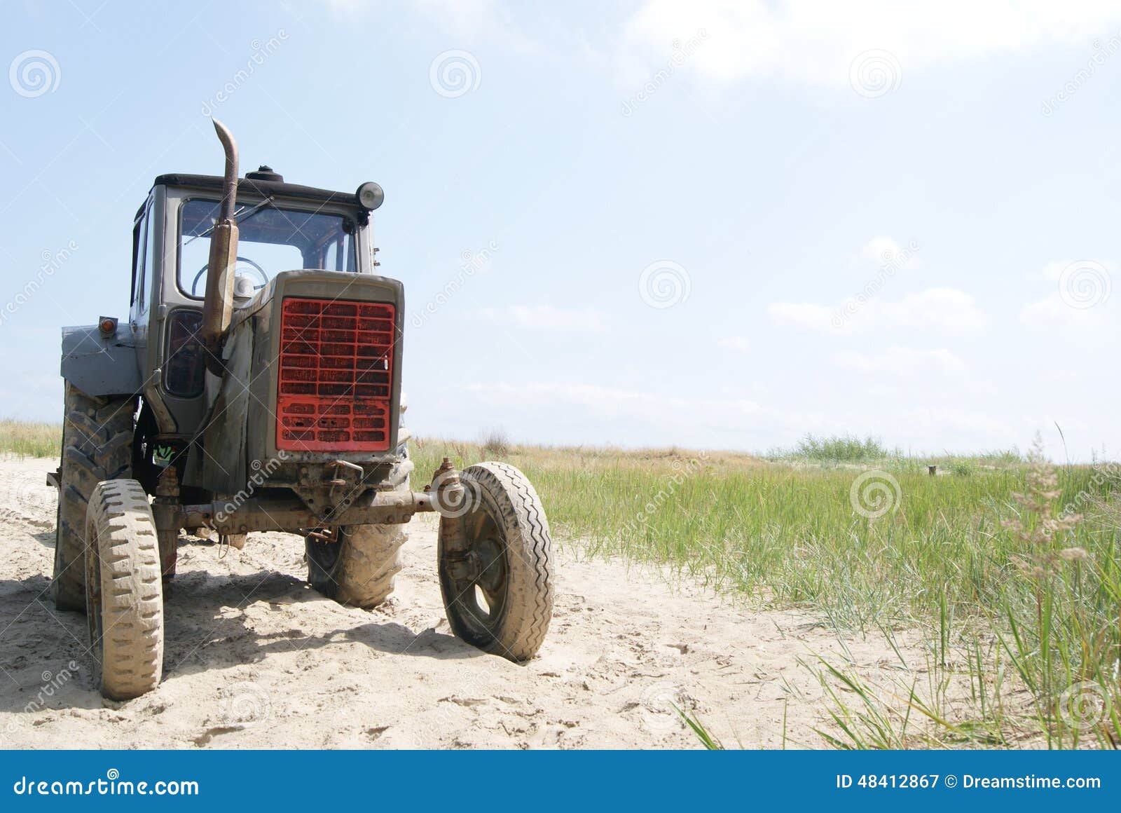 Tractor stock image. Image of nature, country, sony, city - 48412867