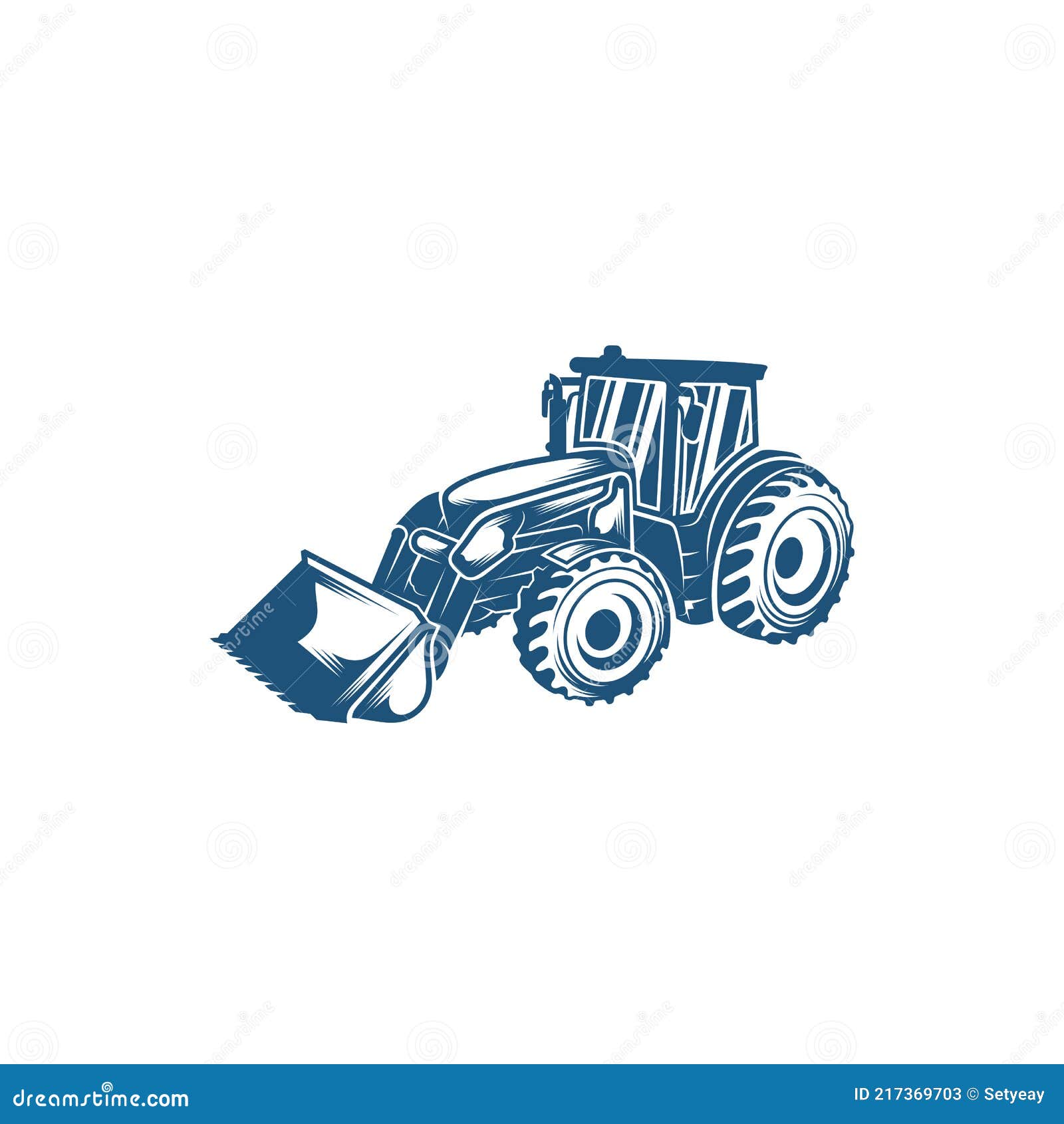 Tractor Design Vector Illustration, Creative Tractor Logo Design ...