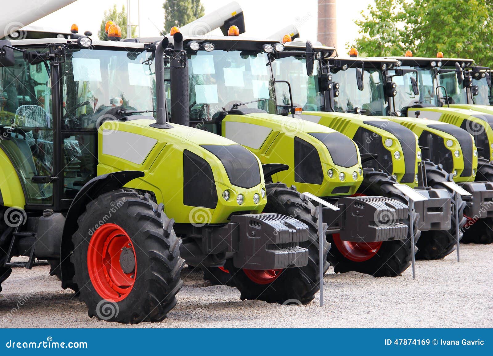 Tractor display stock image. Image of soil, garden, cultivation - 47874169