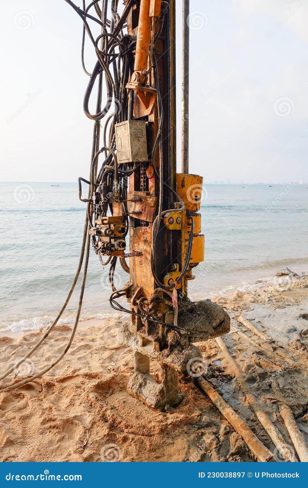 Tractor drilling stock image. Image of engine, machines - 230038897