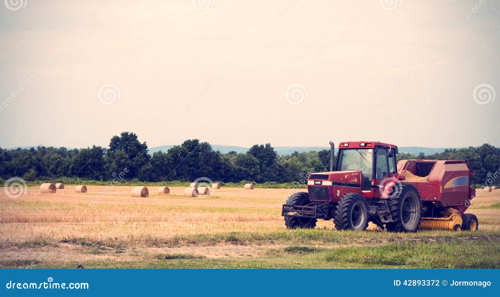 Tractor in Farm stock photo. Image of farming, field - 42893372