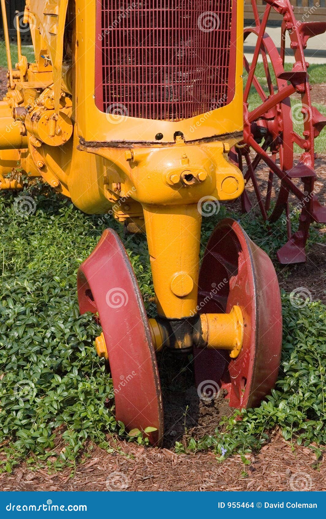 Tractor front axle stock photo. Image of metal, idle, wheels - 955464