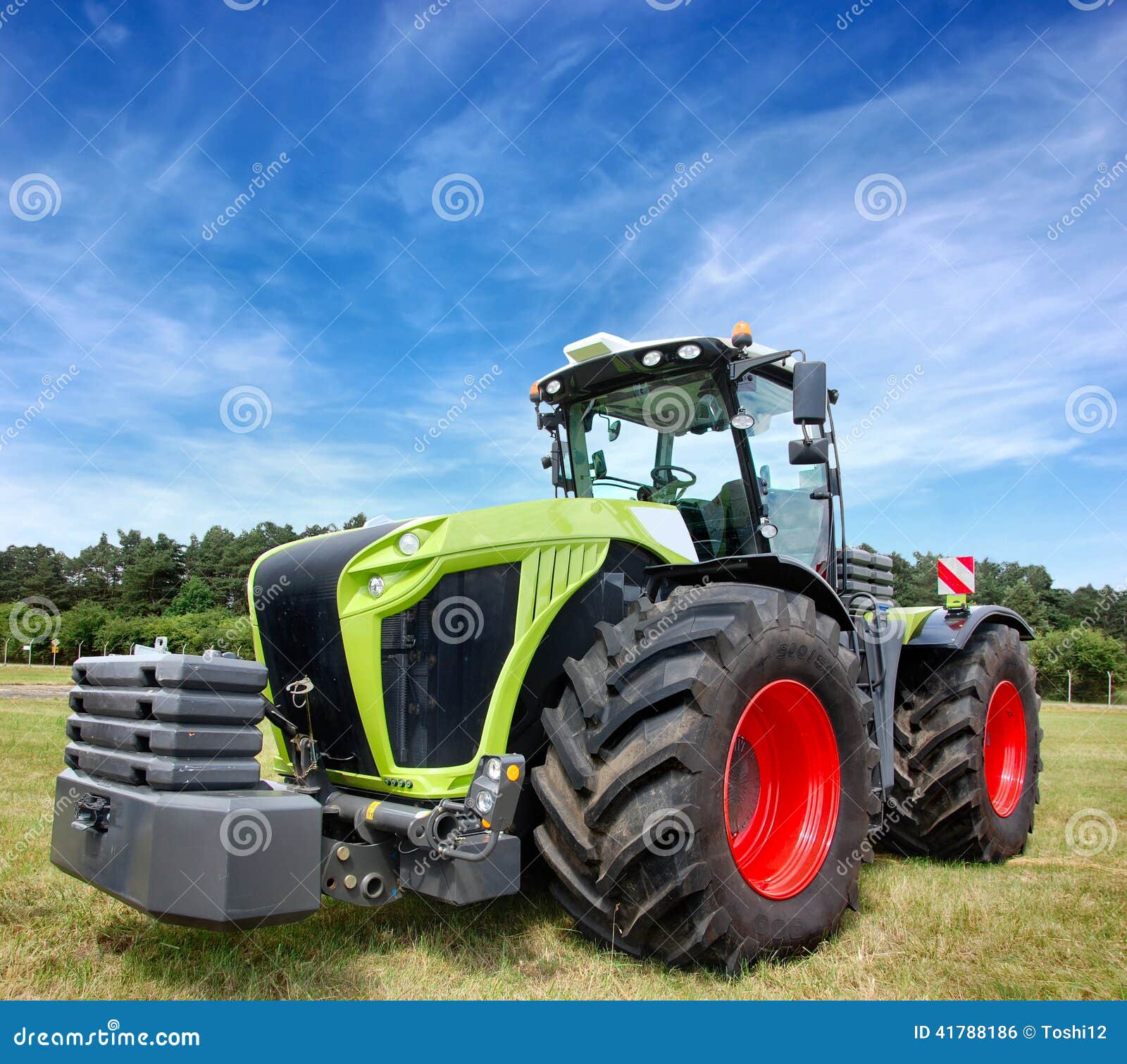 Tractor stock photo. Image of crop, cultivation, food - 41788186