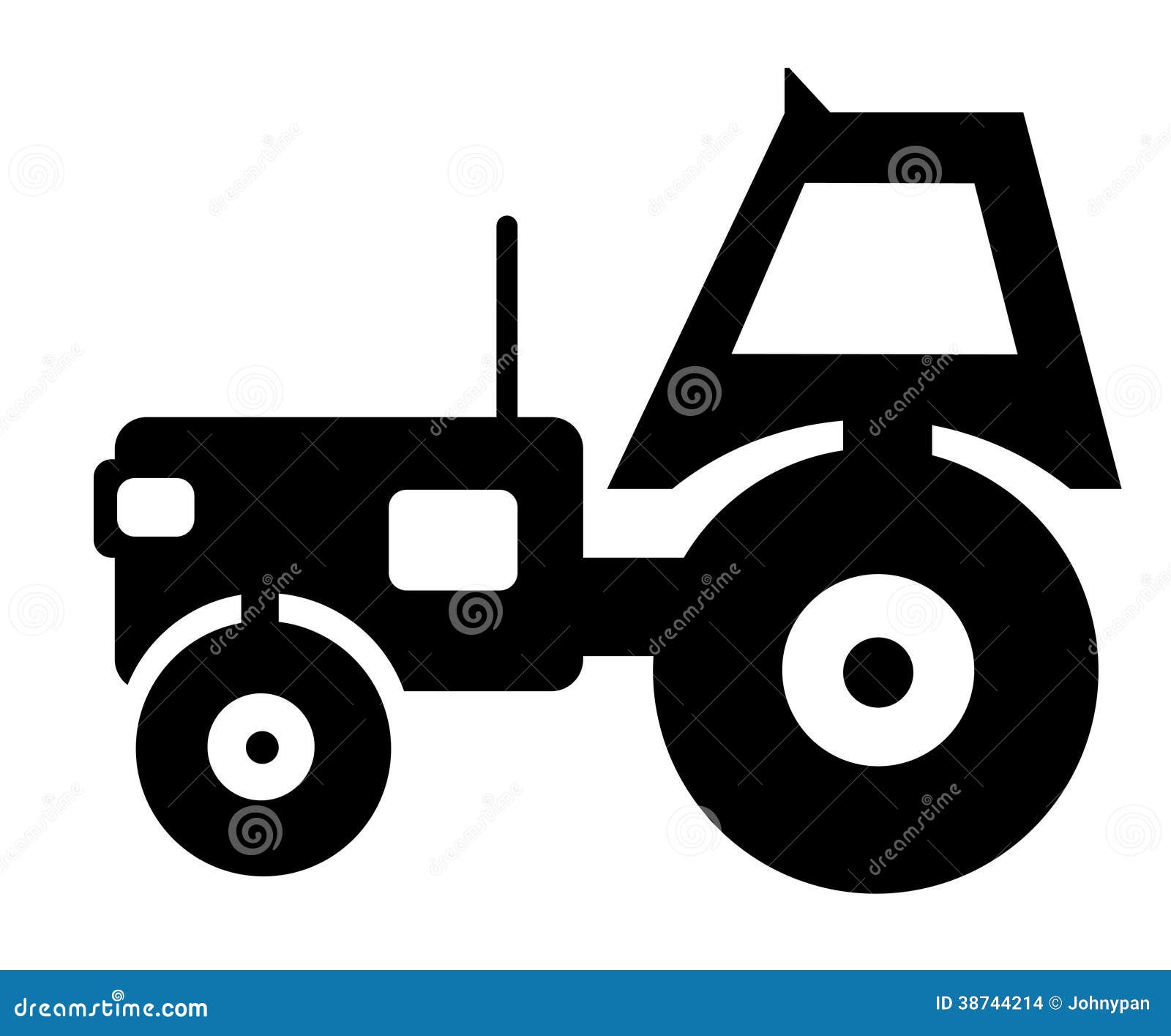 Tractor logo stock illustration. Illustration of logotype - 38744214