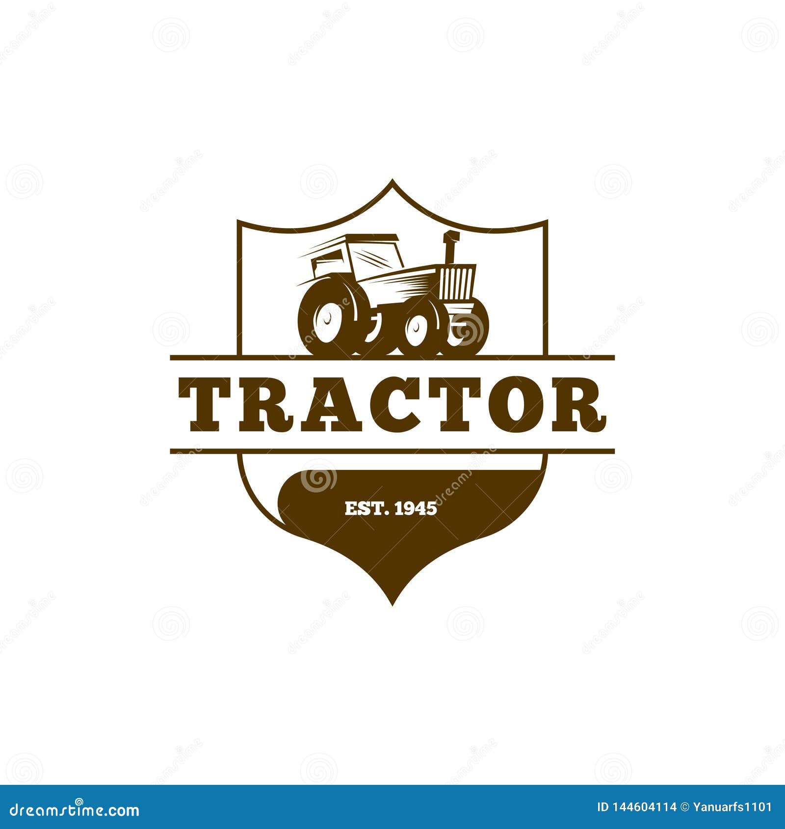 Tractor Logo Template Vector. Tractor Logo Concept Stock Vector ...