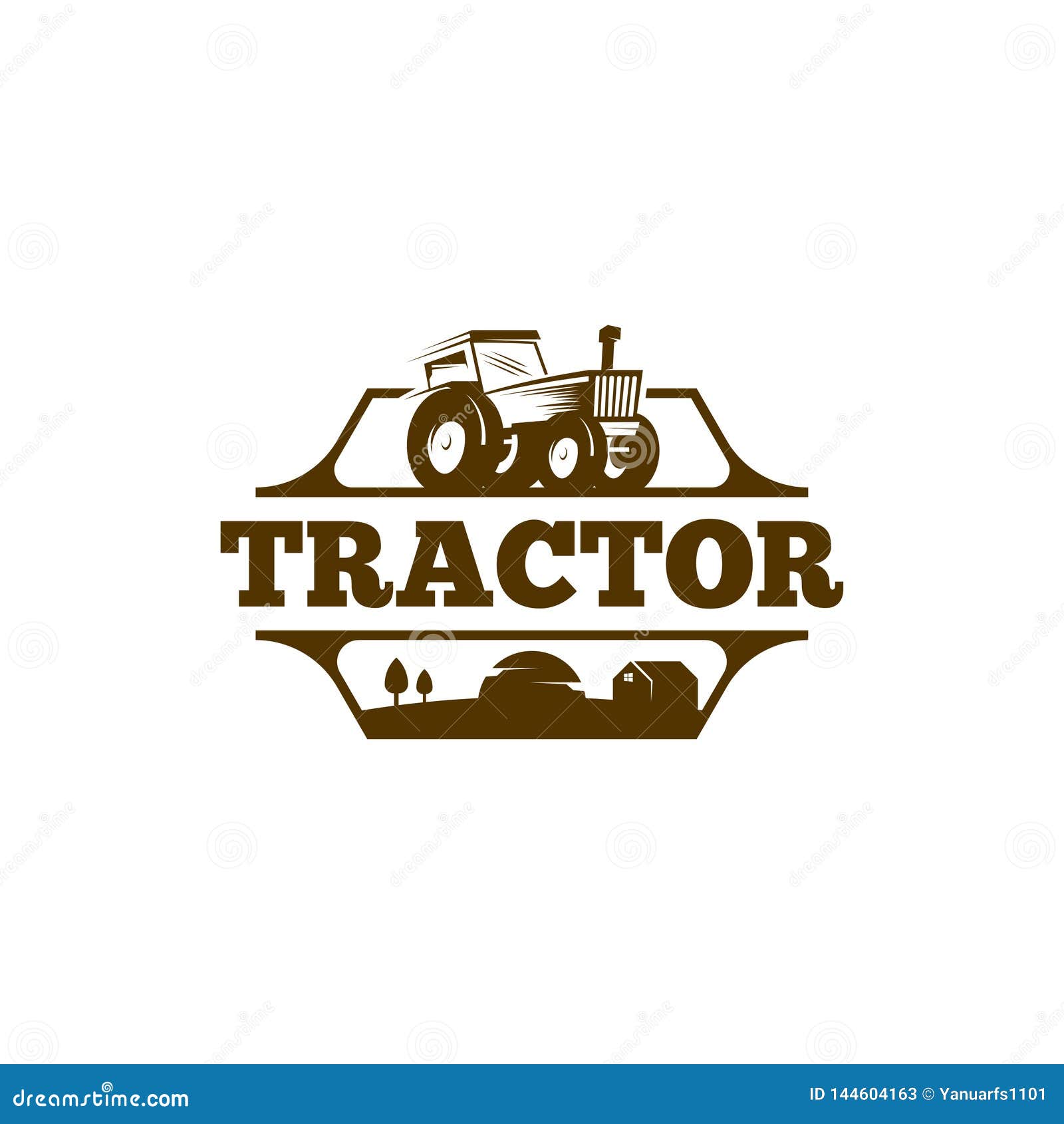 Tractor Logo Template Vector. Tractor Logo Concept Stock Vector ...