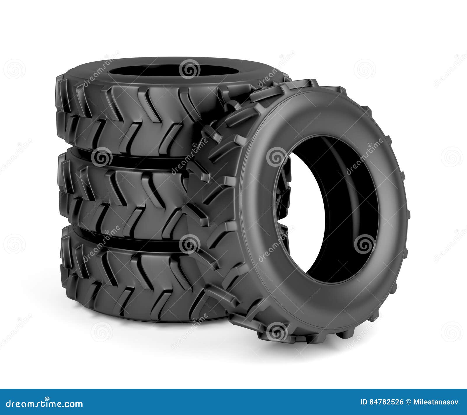 Group Of Tractor Tires Stock Photography | CartoonDealer.com #56266646