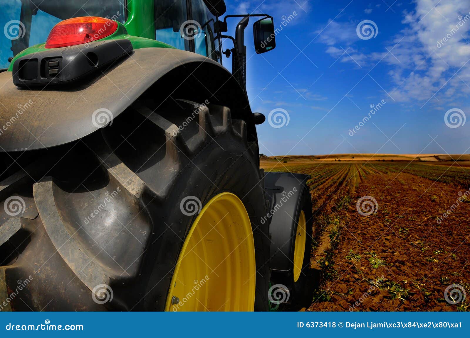 Tractor - Modern Agriculture Equipment Editorial Stock Photo - Image of ...