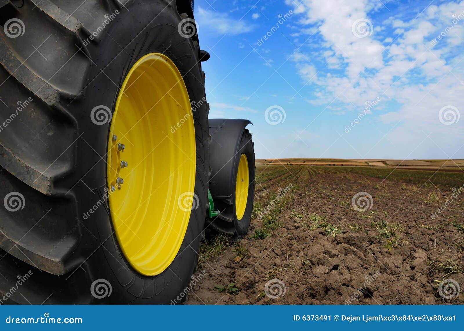 Tractor - Modern Agriculture Equipment Editorial Photo - Image of ...