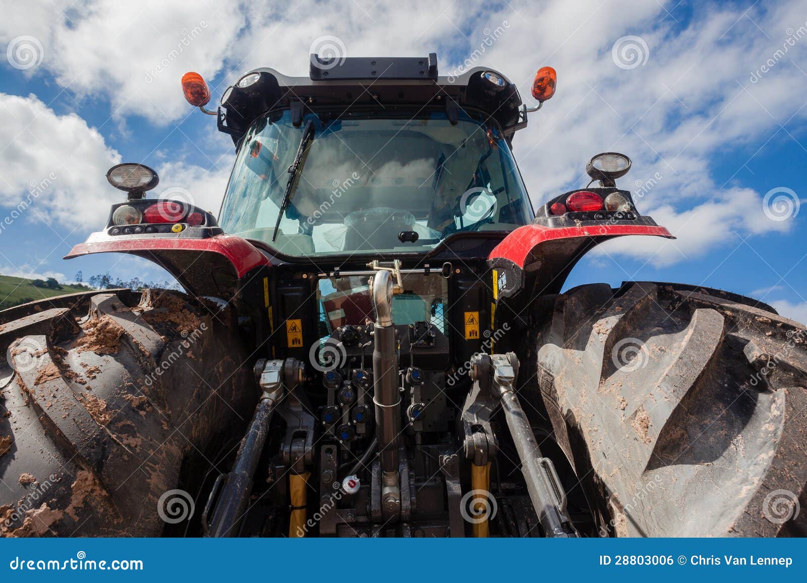 Tractor Rear Agriculture stock photo. Image of crops - 28803006