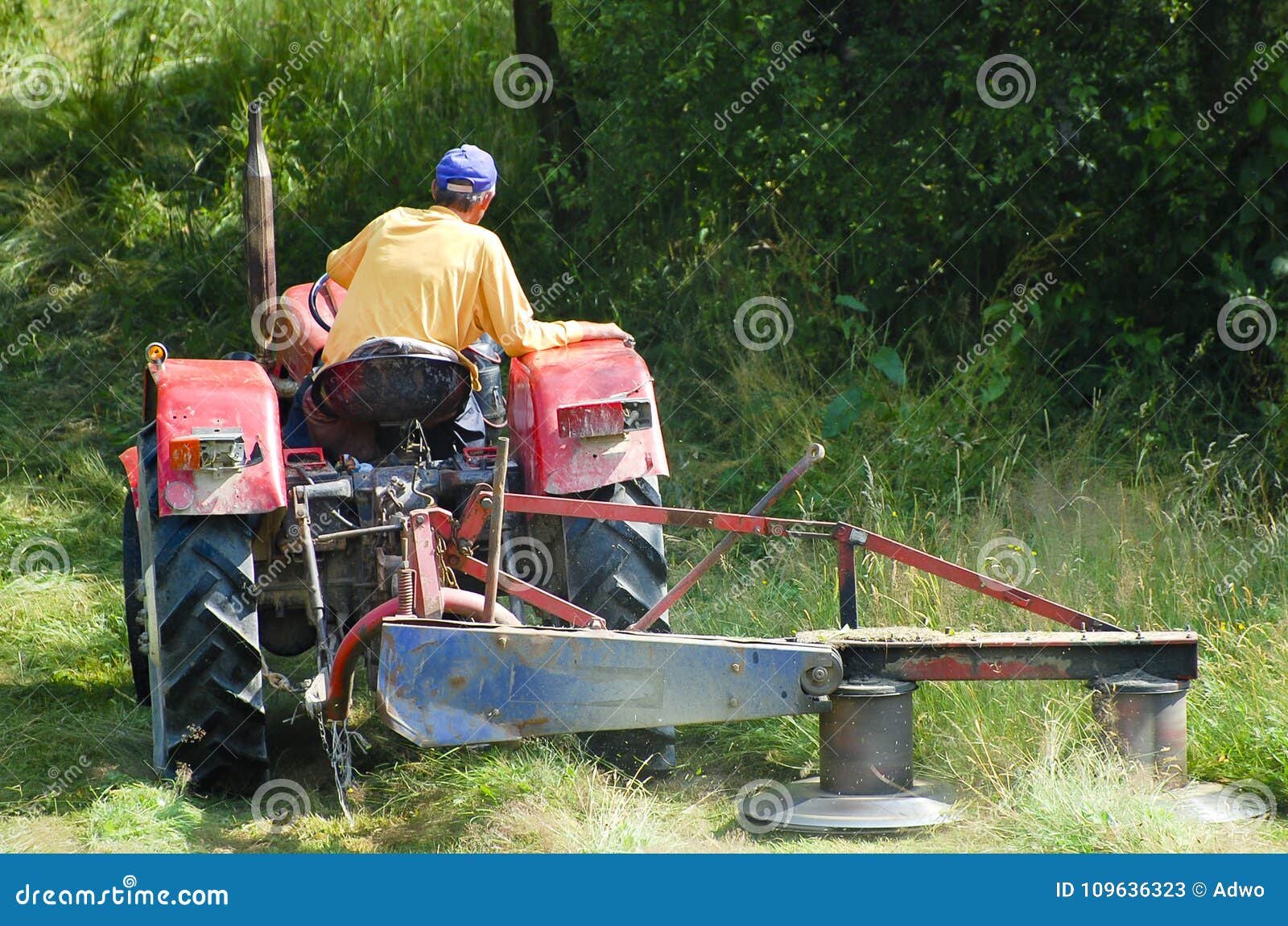 Tractor Roterende Maaimachine Redactionele Stock Foto - Image of ...