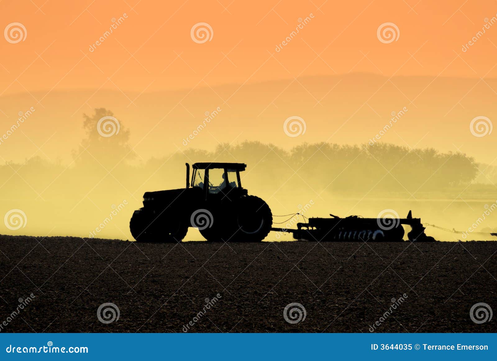 Tractor Silhouette