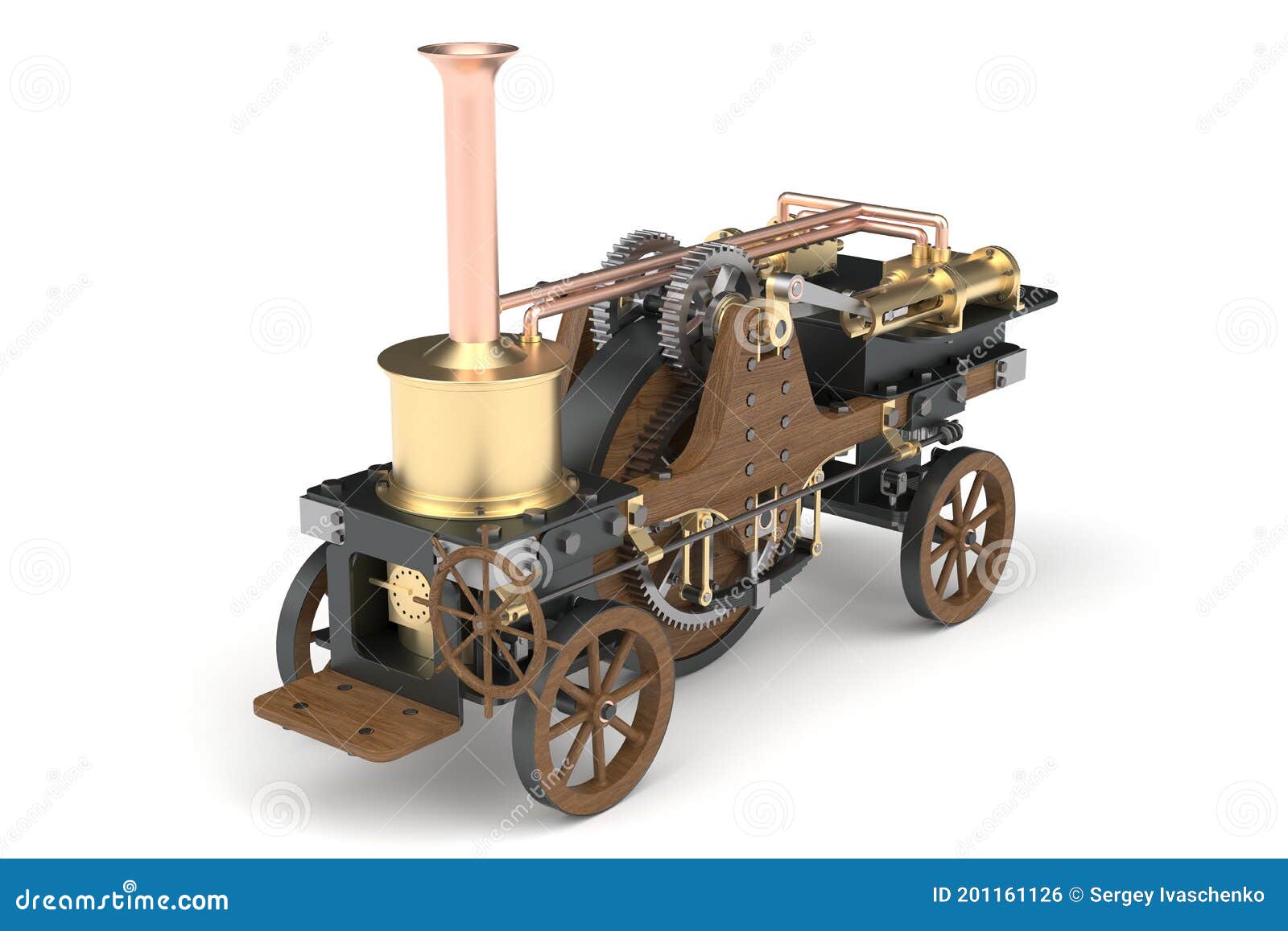 Traction Engine Royalty-Free Illustration | CartoonDealer.com #58221573