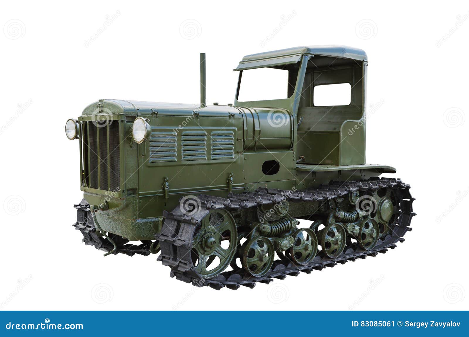 Tractor STZ 3 stock image. Image of delivery, vehicle - 83085061