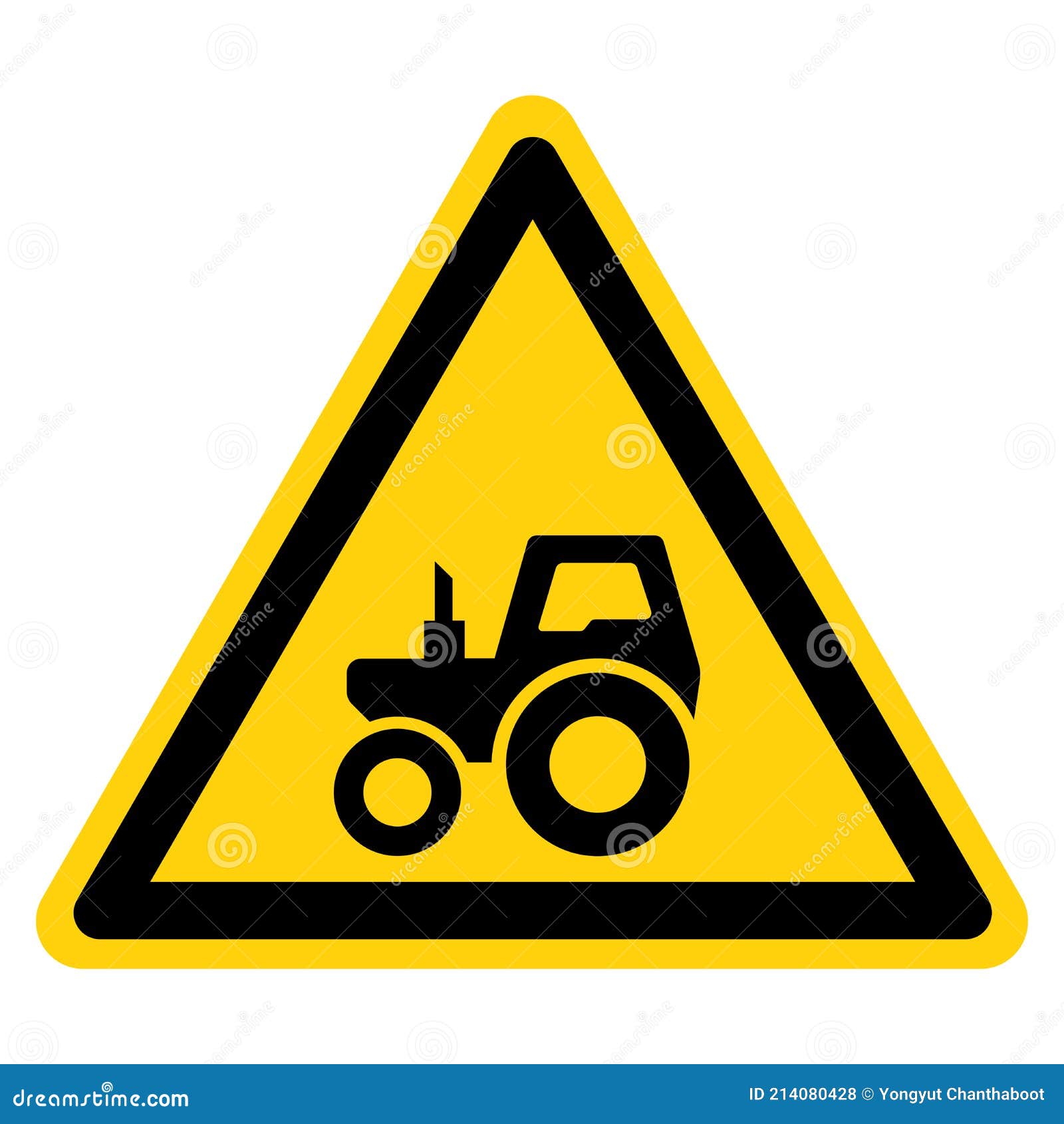 Tractor Symbol Sign,Vector Illustration, Isolate on White Background ...