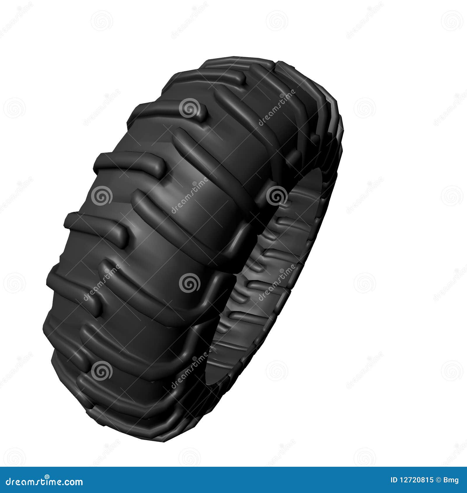 Set Of Tractor Tire Cartoon Icon Design Template With Various Models ...