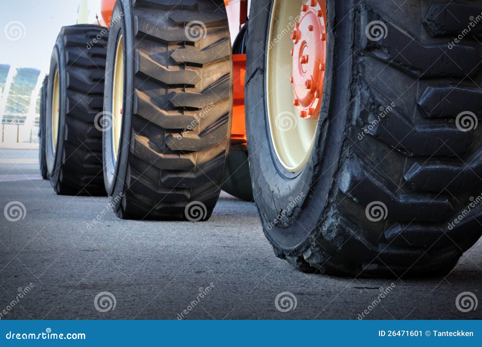 Tractor tire stock image. Image of transportation, hard - 26471601