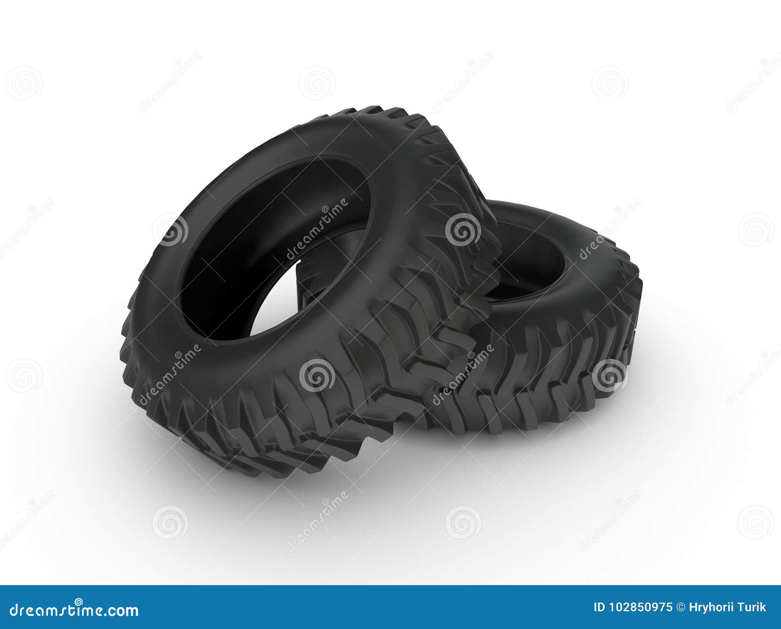 Tractor Tire Print Vector Logo. Wheel Shop Isolated Logotype Template ...