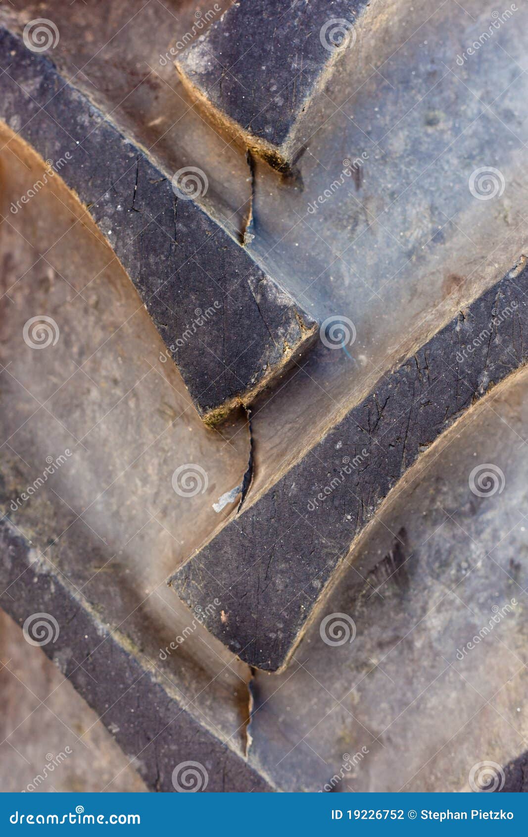 Tractor tire tread stock photo. Image of dirt, closeup - 19226752
