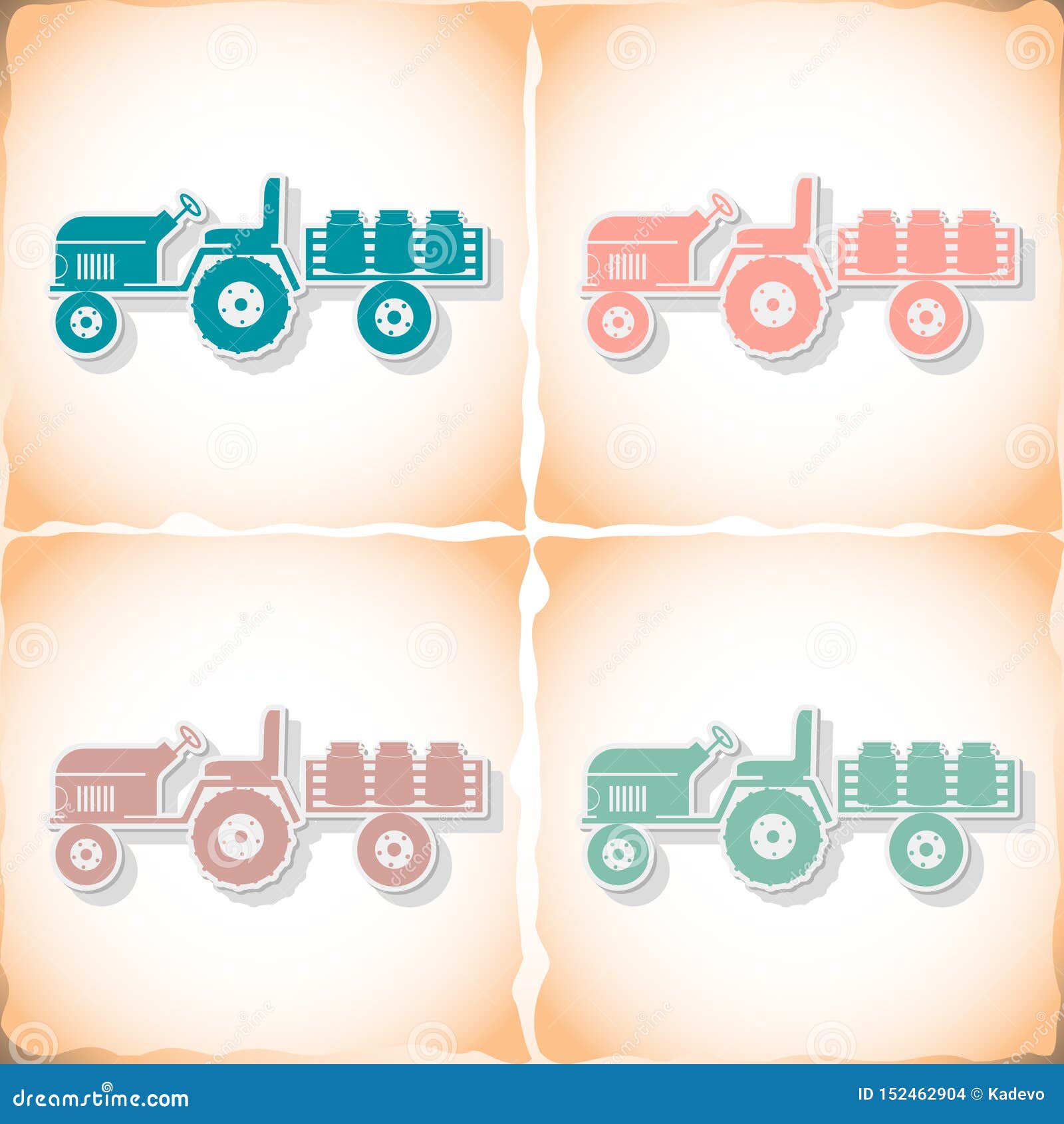 Tractor Paper Cut Toy. Kids Handmade Educational Game Printable 3d ...