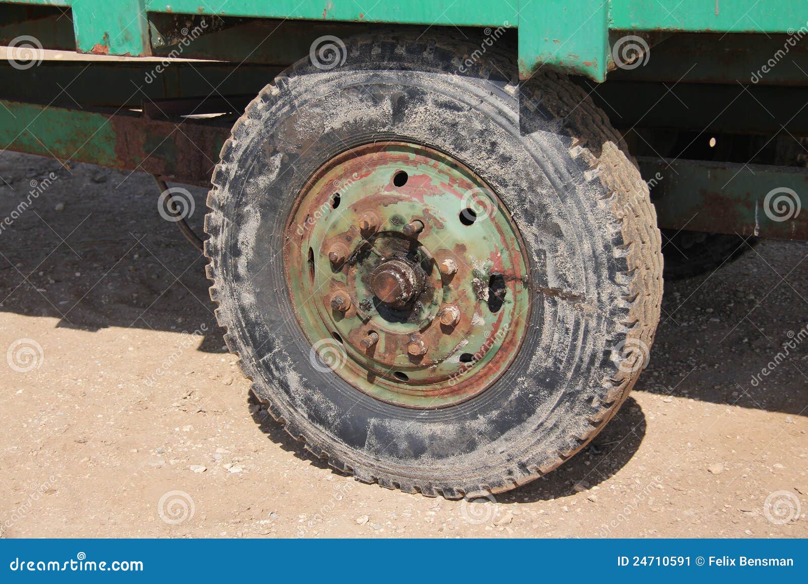 Tractor wheel stock image. Image of driving, engine, giant - 24710591