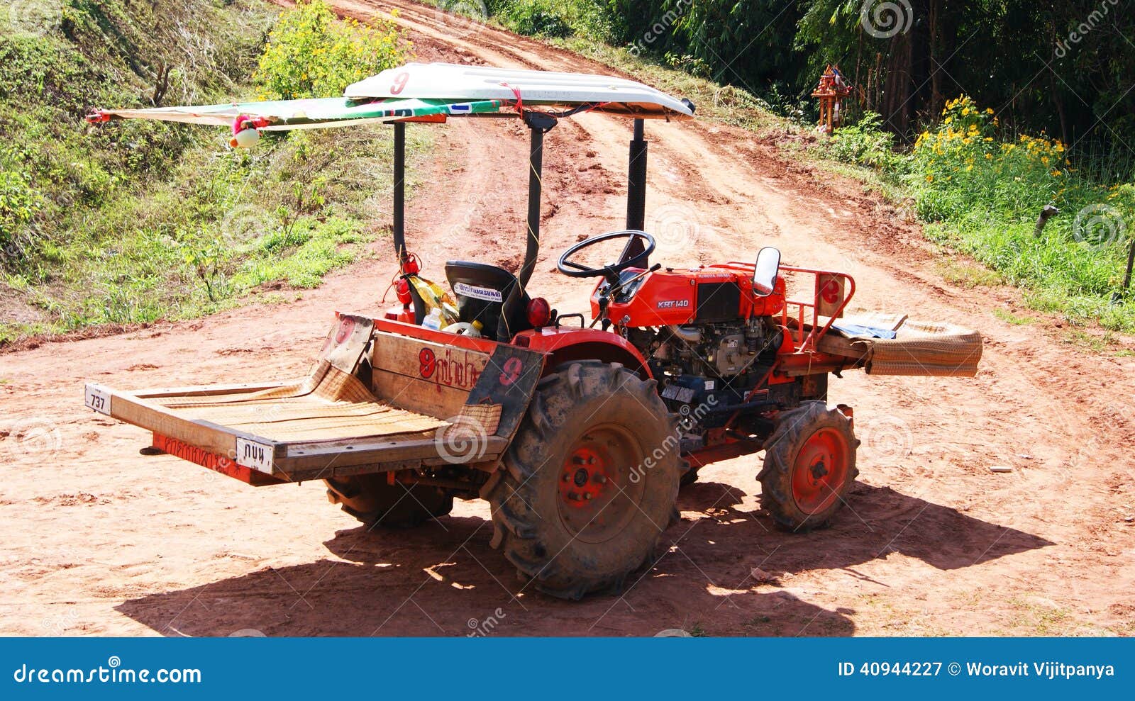 Tractors in Thailand editorial photography. Image of trucks - 40944227