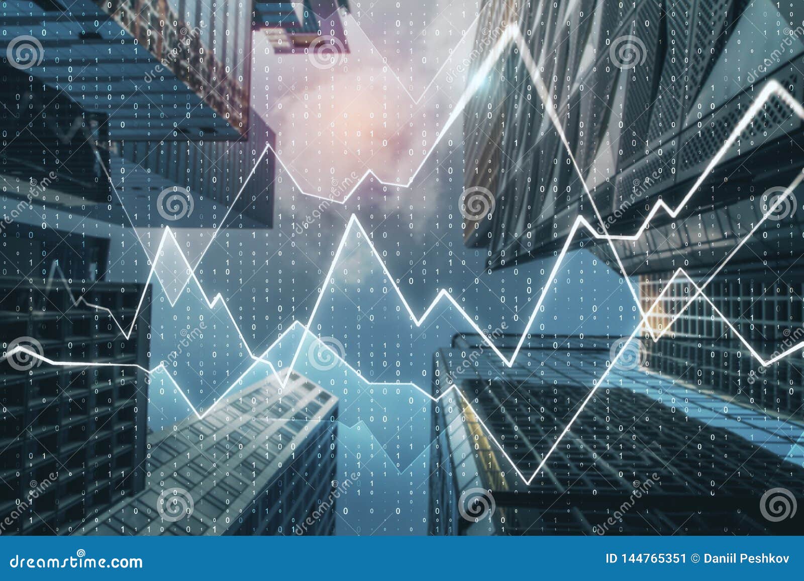 Trade and analysis concept stock illustration. Illustration of double ...