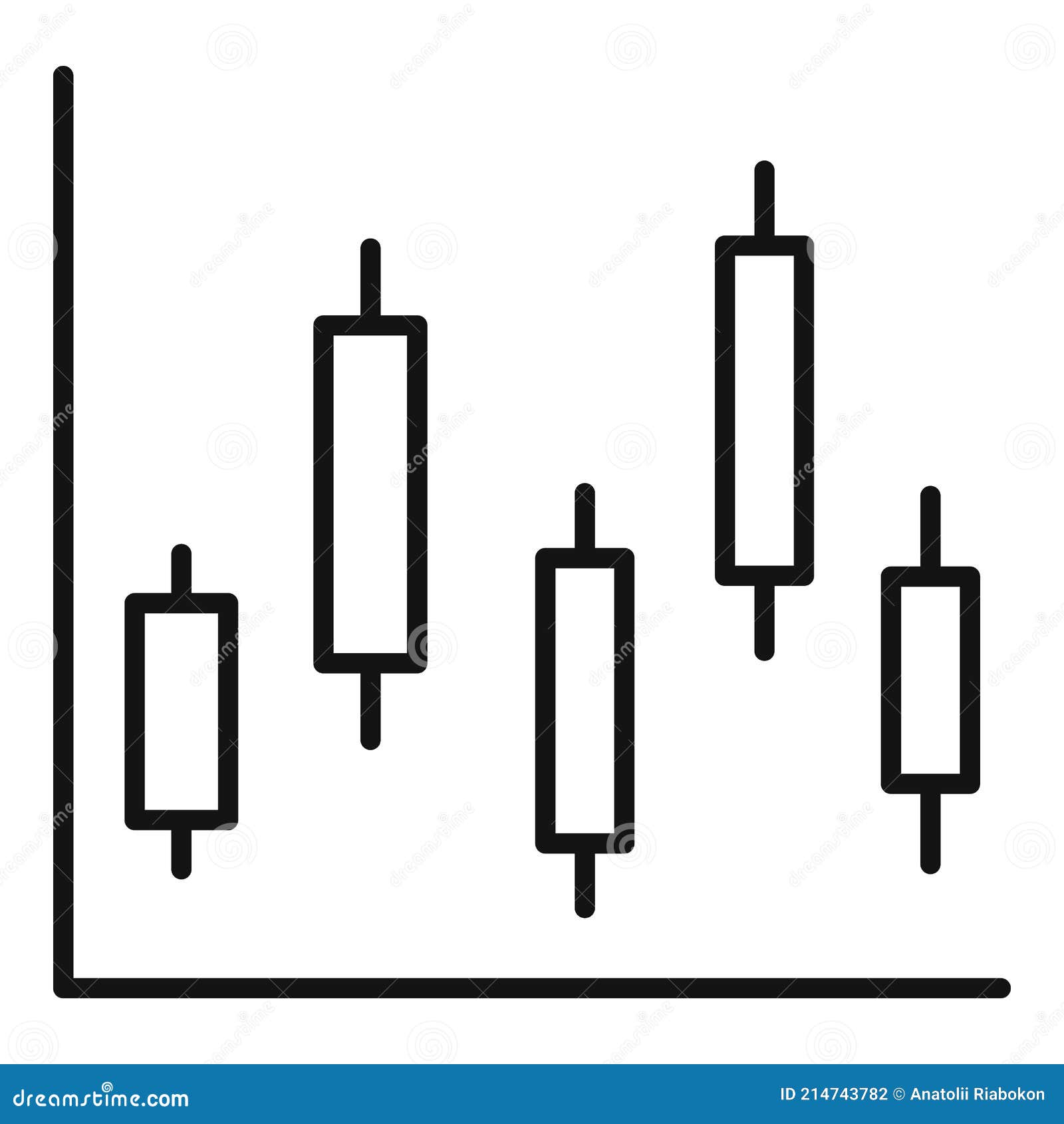 Trade Broker Icon, Outline Style Stock Vector - Illustration of data ...