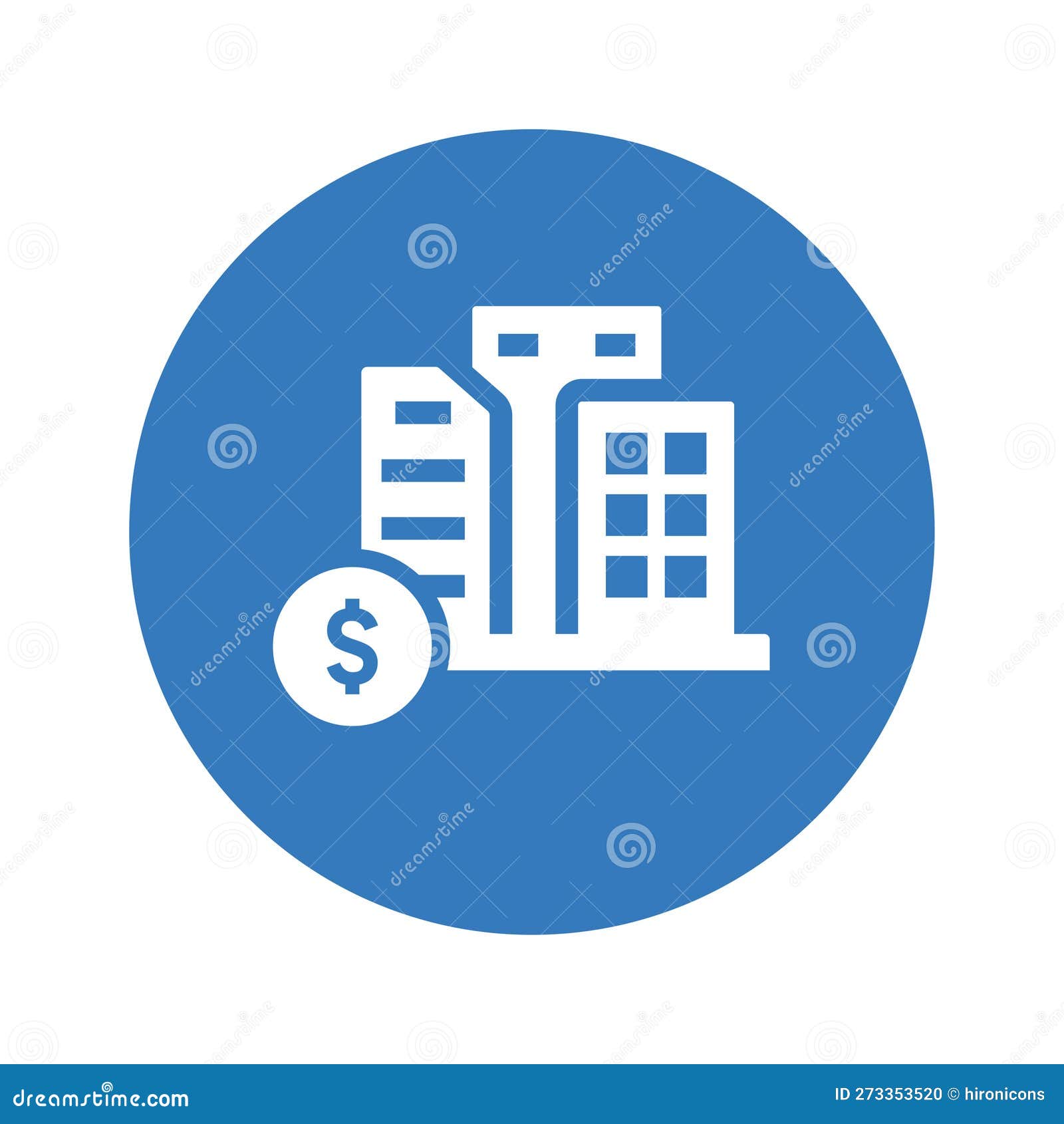 Trade Center icon stock illustration. Illustration of isolated - 273353520