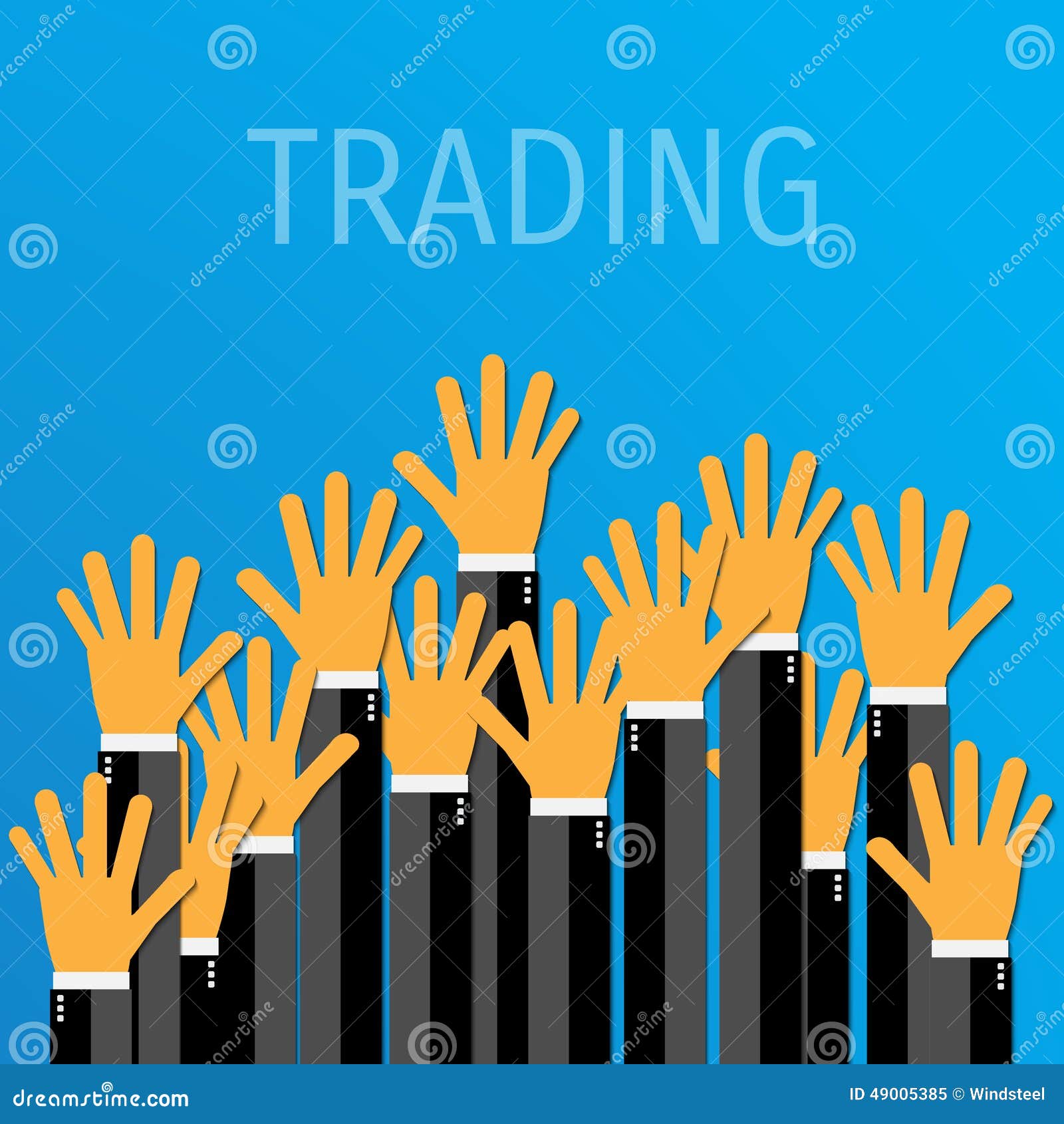 Trade concept. stock vector. Illustration of development - 49005385