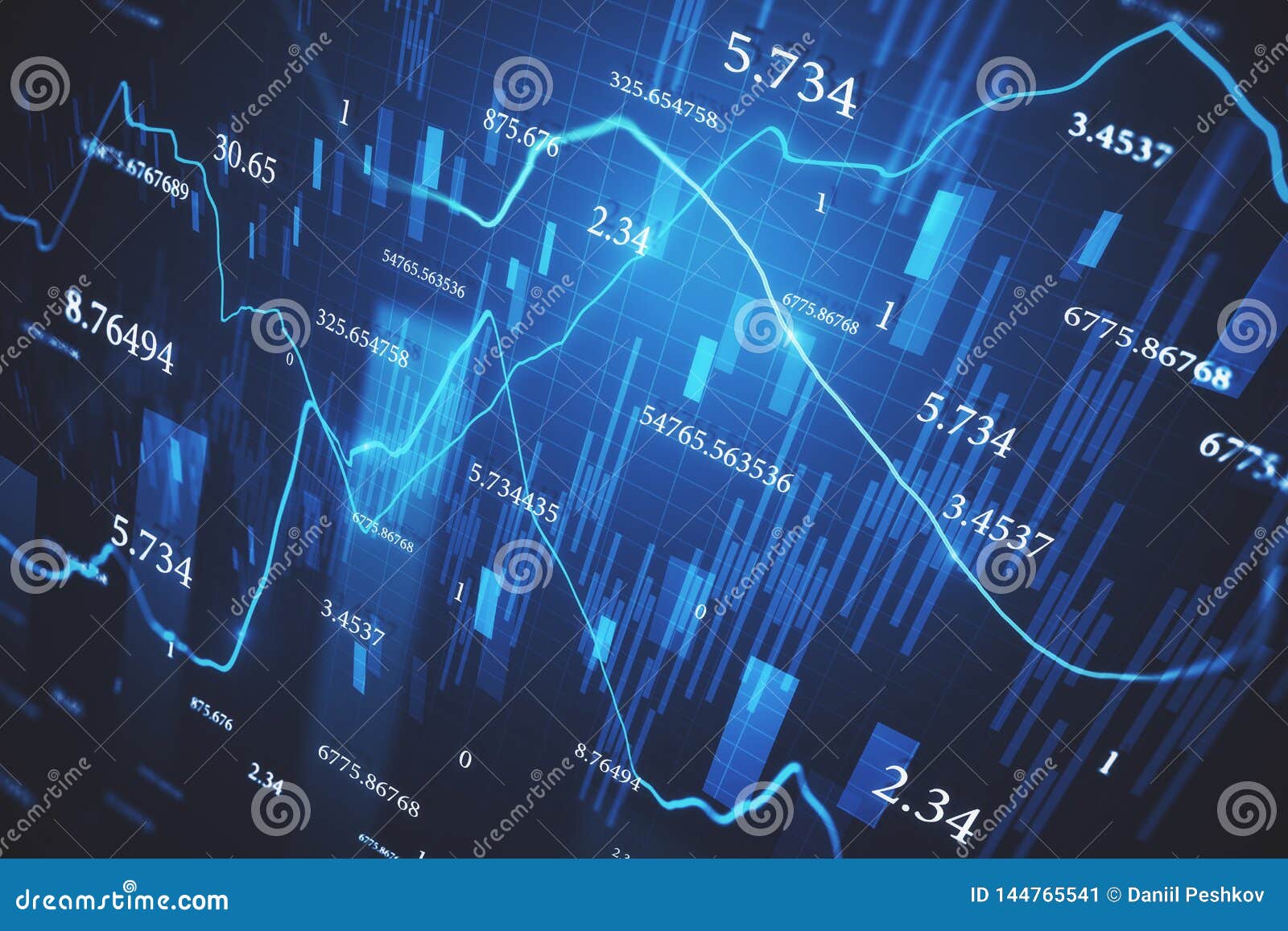 Trade and economy backdrop stock illustration. Illustration of economic ...