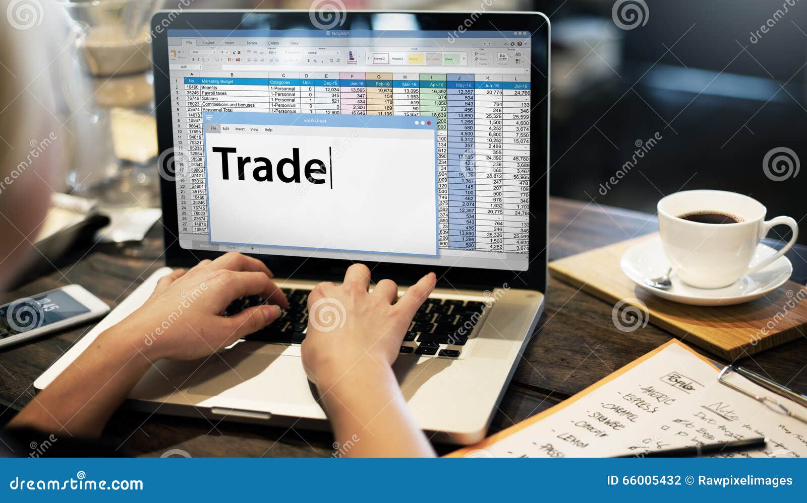 Trade Exchange Import Export Business Transaction Concept Stock Photo ...