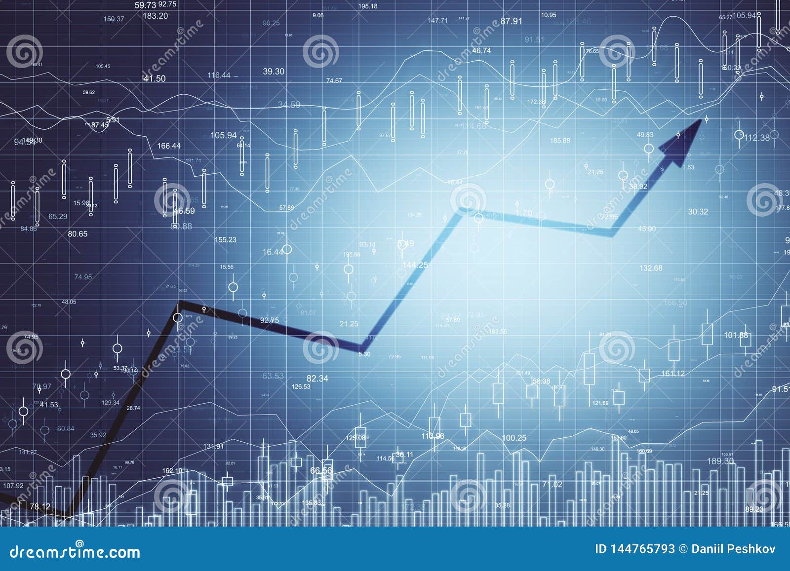 Trade and finance texture stock illustration. Illustration of business ...