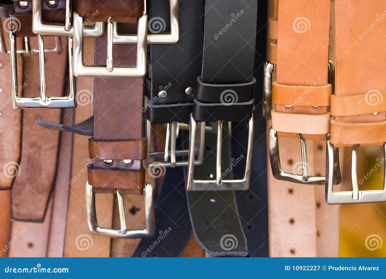 Trade in Leather Crafts and Accessories Stock Image - Image of ...